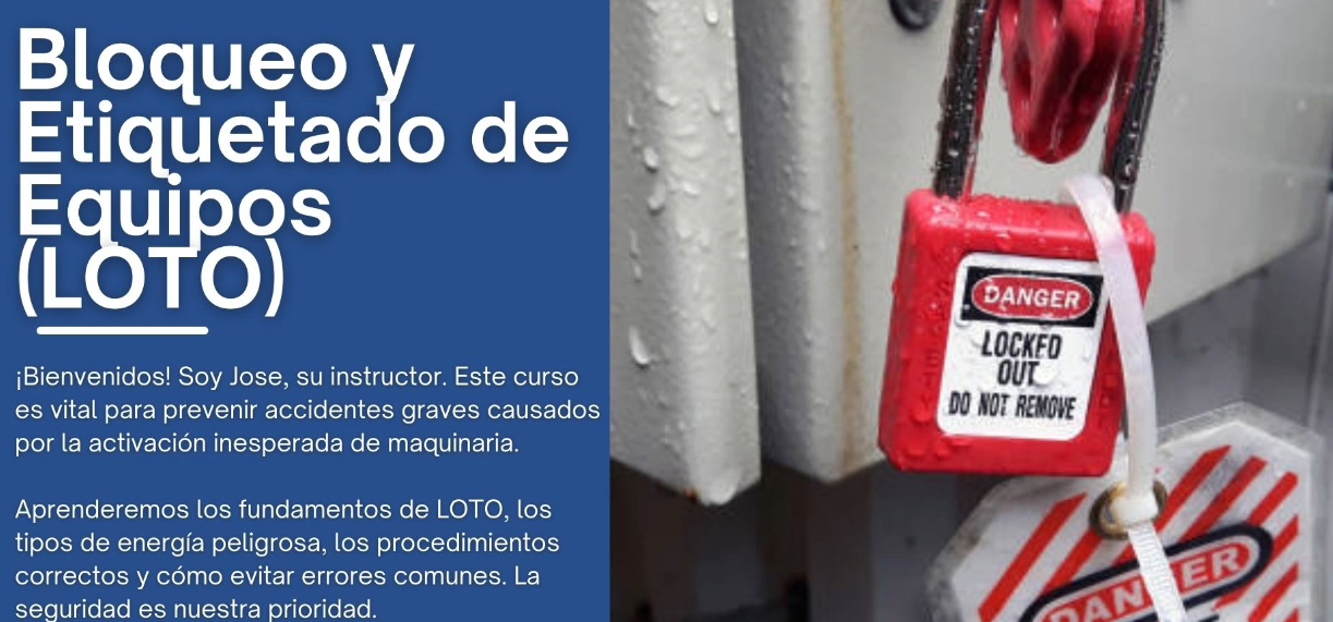 CURSO DE BLOQUEO Y DESBLOQUEO DE EQUIPOS (LOTO) → Ejercicio Práctico ...